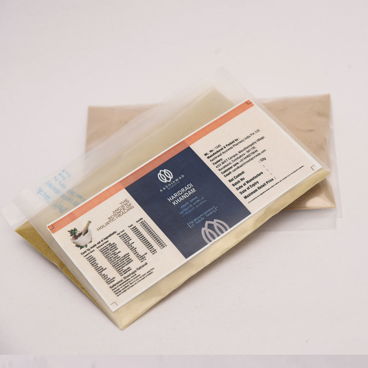 Haridradi Khandam Choornam – Aashirwad Ayurveda Pharmacy